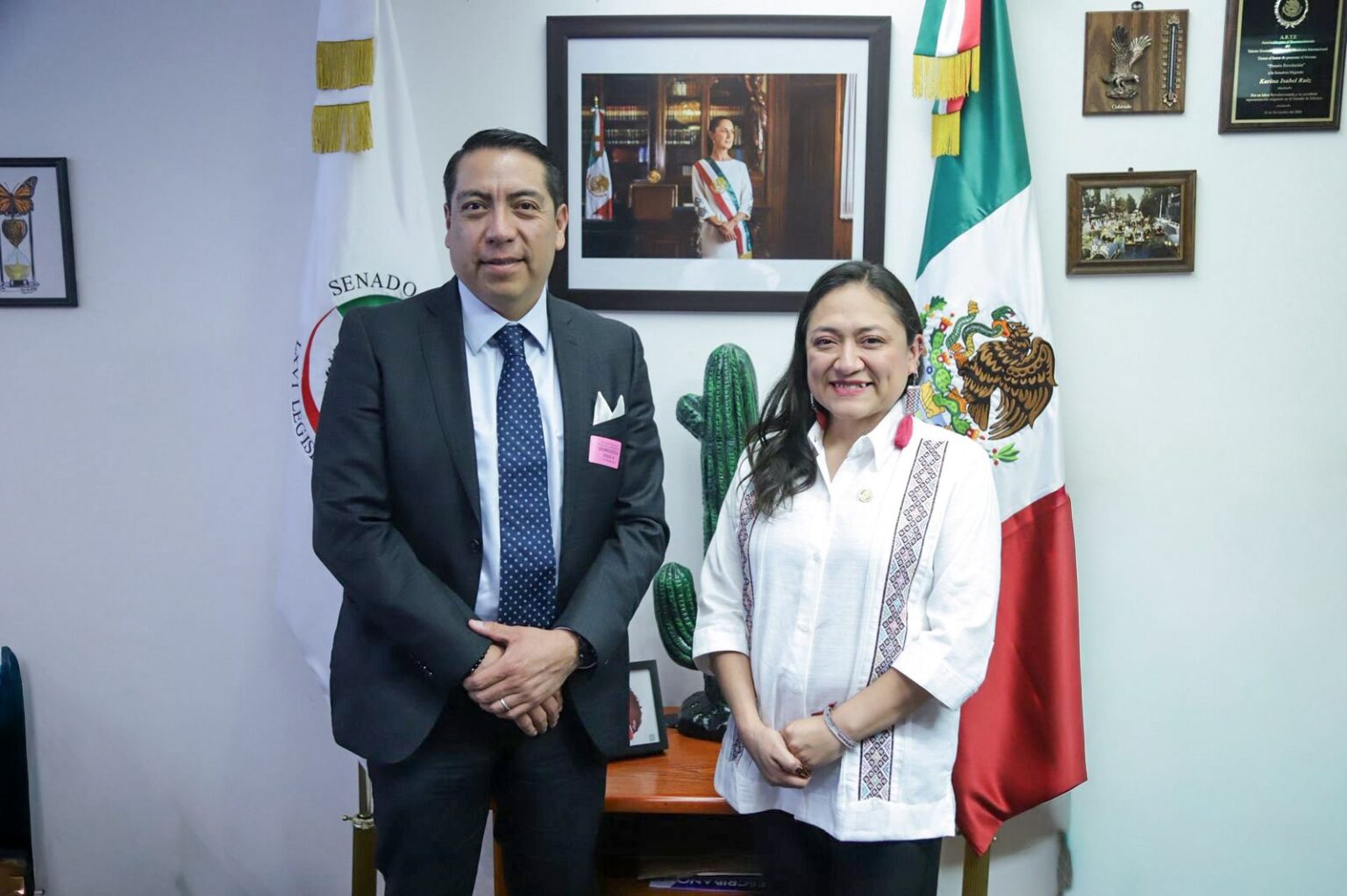 Convienen titular de Sezami y primera Senadora Migrante en México ...